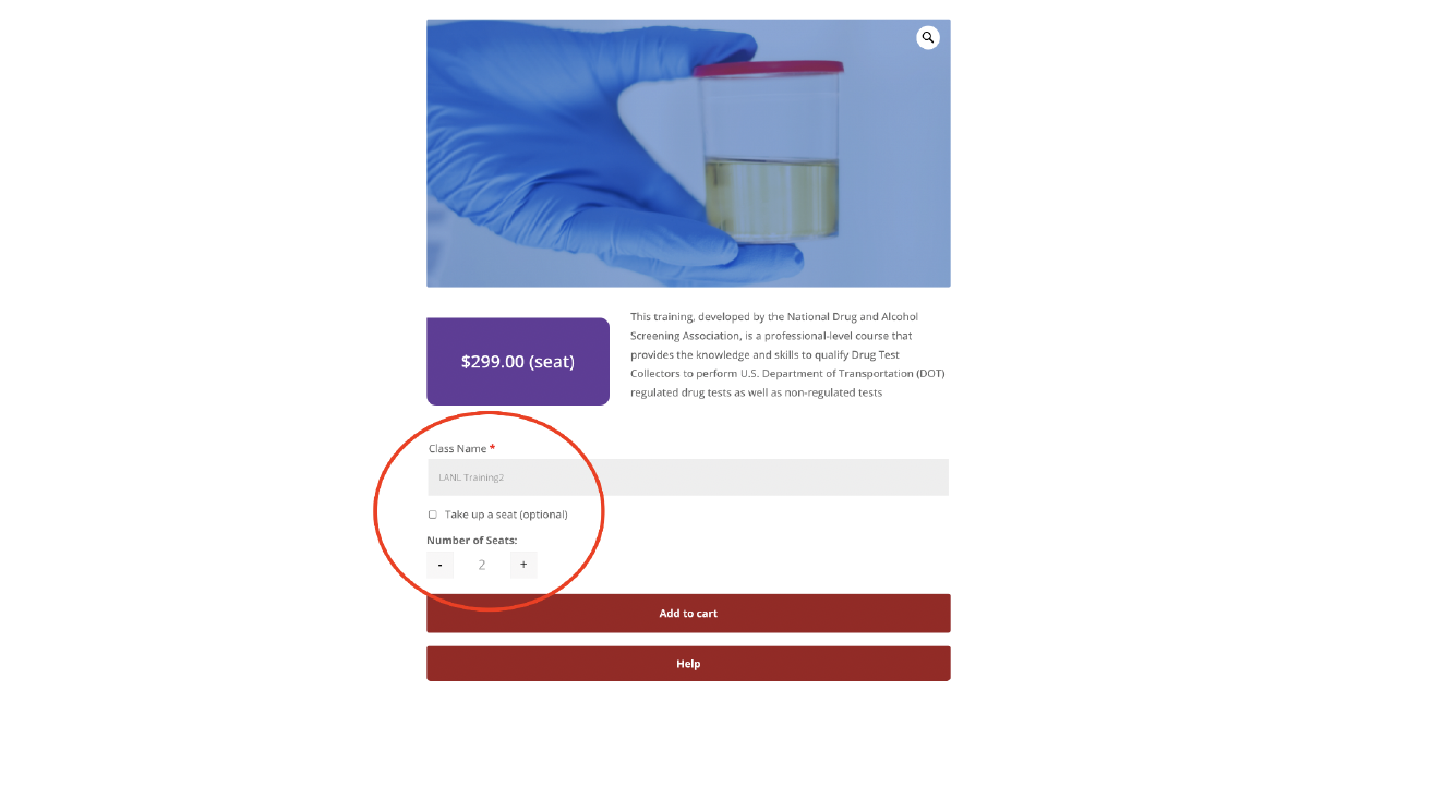 Learning Site Instructions - Drug & Alcohol Screening Training